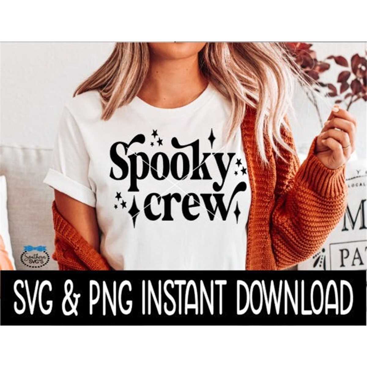 Halloween SVG, Halloween PNG, Spooky Crew SVG File, Spooky C - Inspire ...