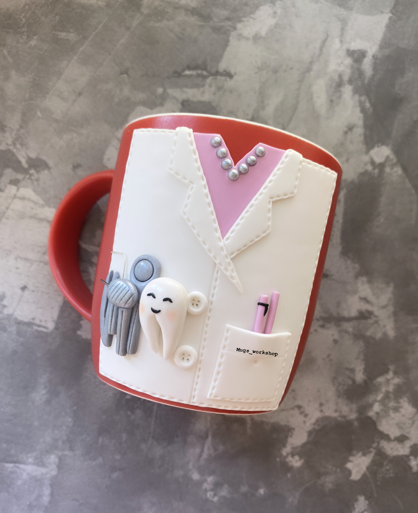 Personalized dentist mug, dental assistant coffee cup, medic | Inspire ...