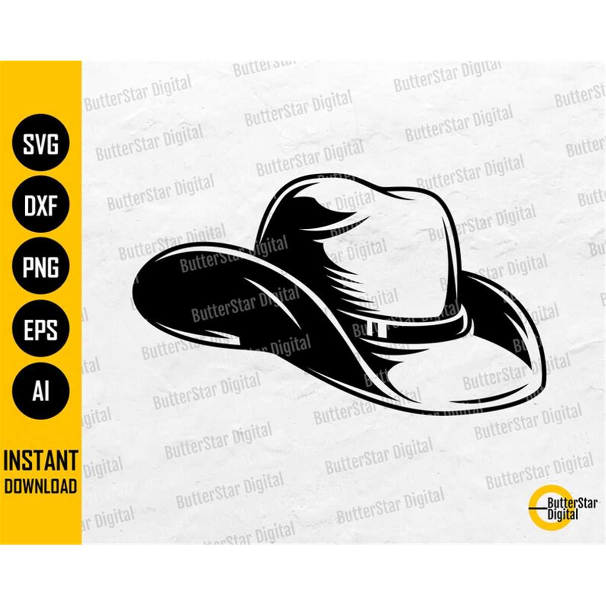 Cowboy Hat SVG | Cowgirl Hat SVG | Cowboy SVG | Western Viny - Inspire ...