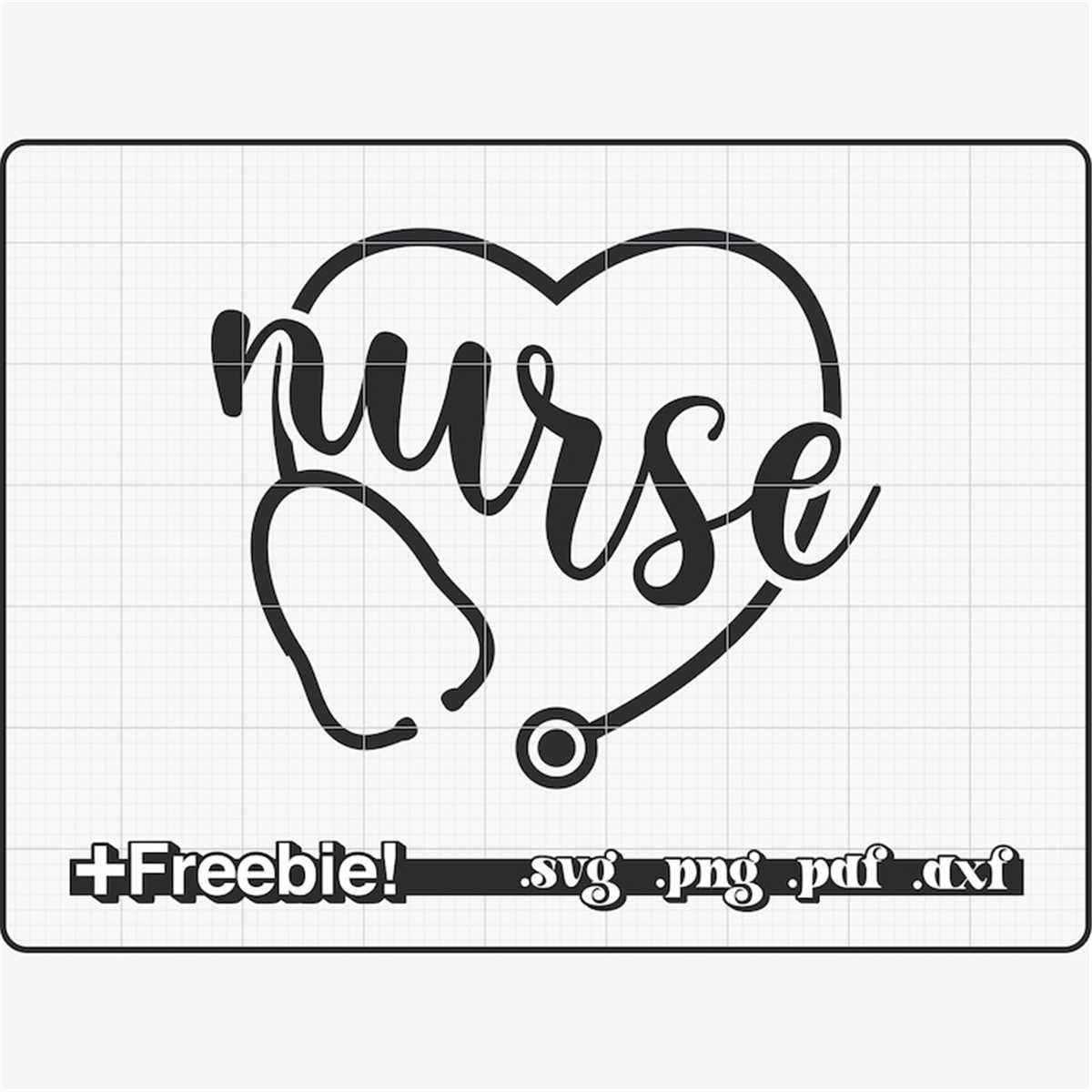 Nurse Svg, Nurse Stethoscope Heart Svg, rn svg, nurse png, n | Inspire ...