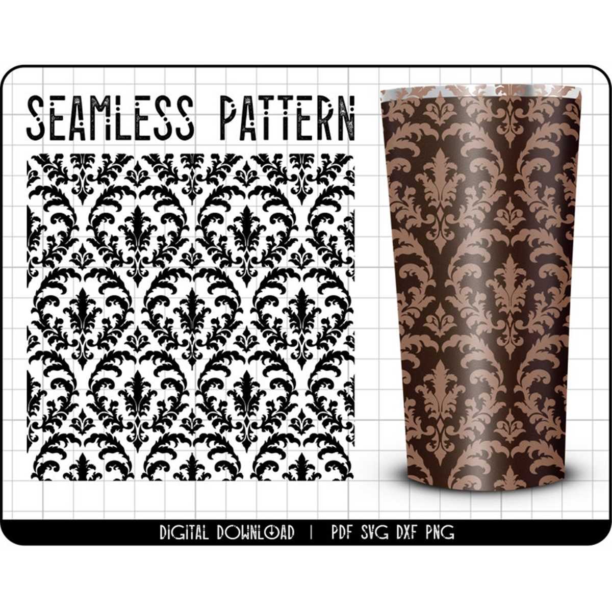 Seamless pattern svg, Tooled leather svg, Tool leather svg, | Inspire ...