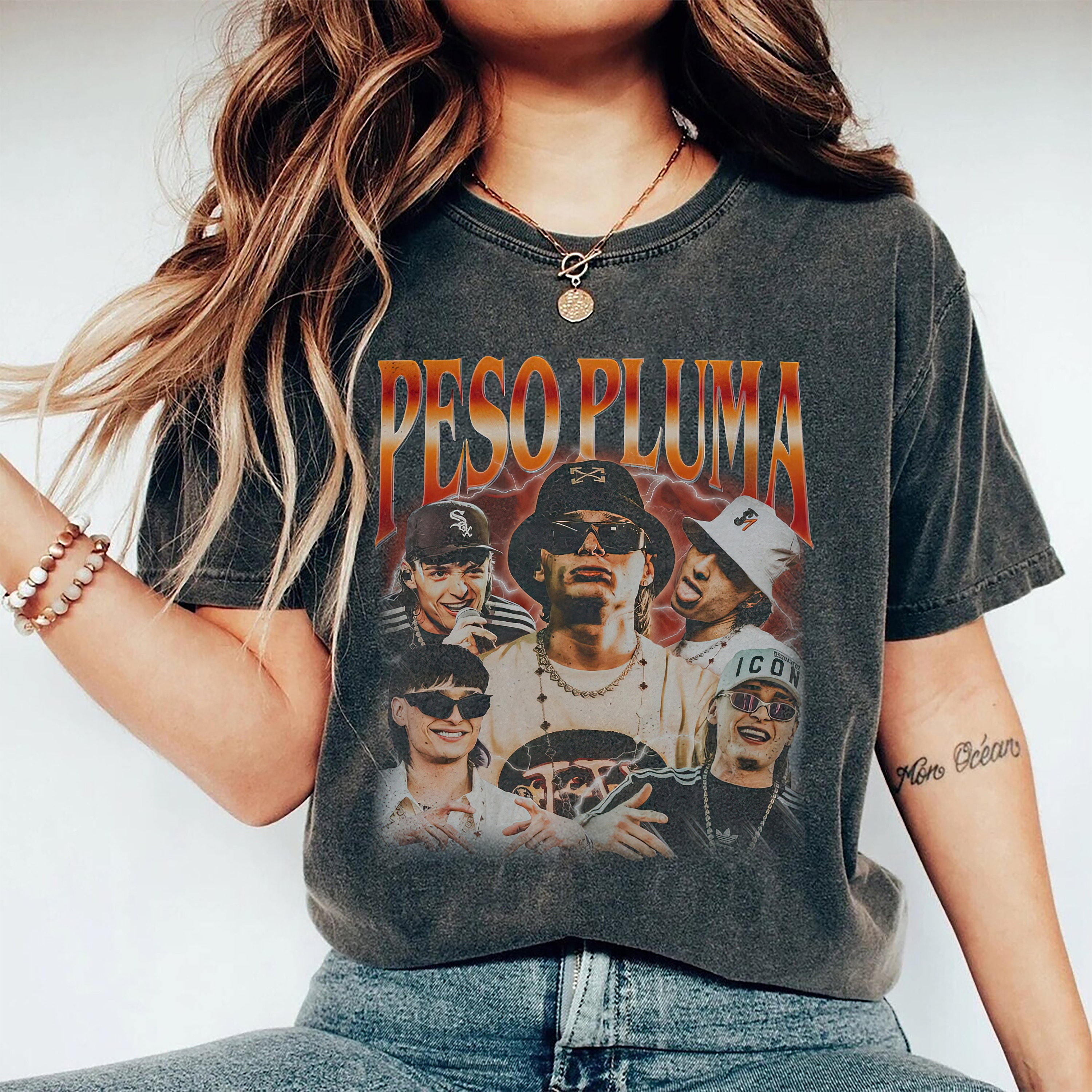 Comfort Colors Peso Pluma Music Shirt, Peso Pluma Merch, Pes | Inspire ...