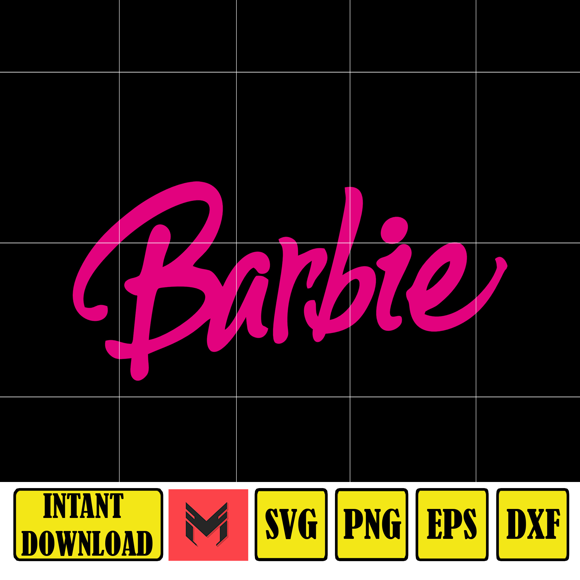 Barbie Logo Svg, Barbie Svg, Png, SVG file for cricut, Layer | Inspire ...