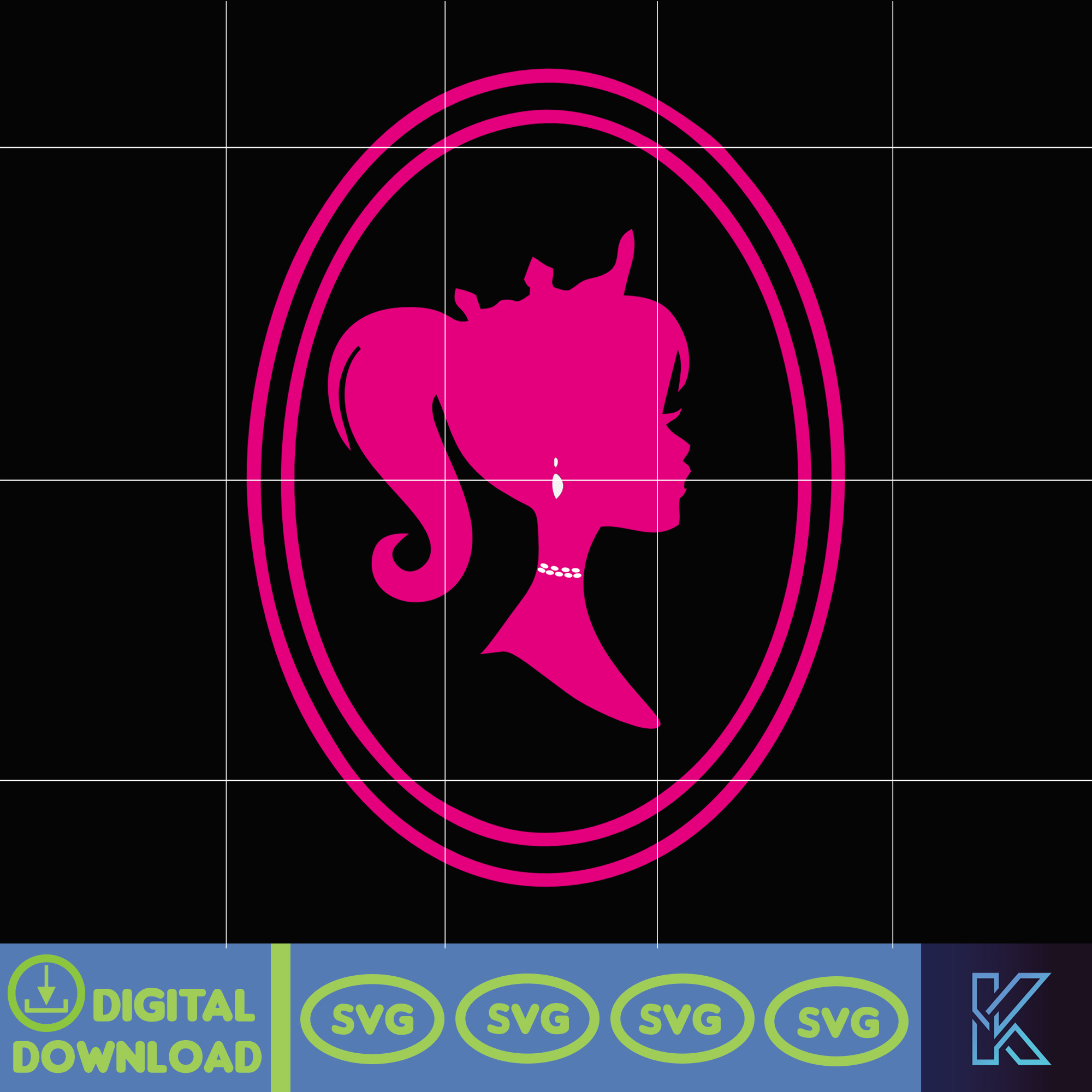 Barbie Logo Svg, Barbie Svg, Png, SVG file for cricut, Layer - Inspire ...