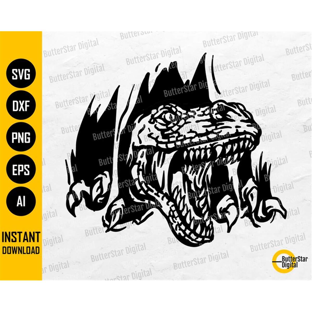 T-Rex Scratch SVG | Tyrannosaurus Rex SVG | Dinosaur SVG | D - Inspire ...
