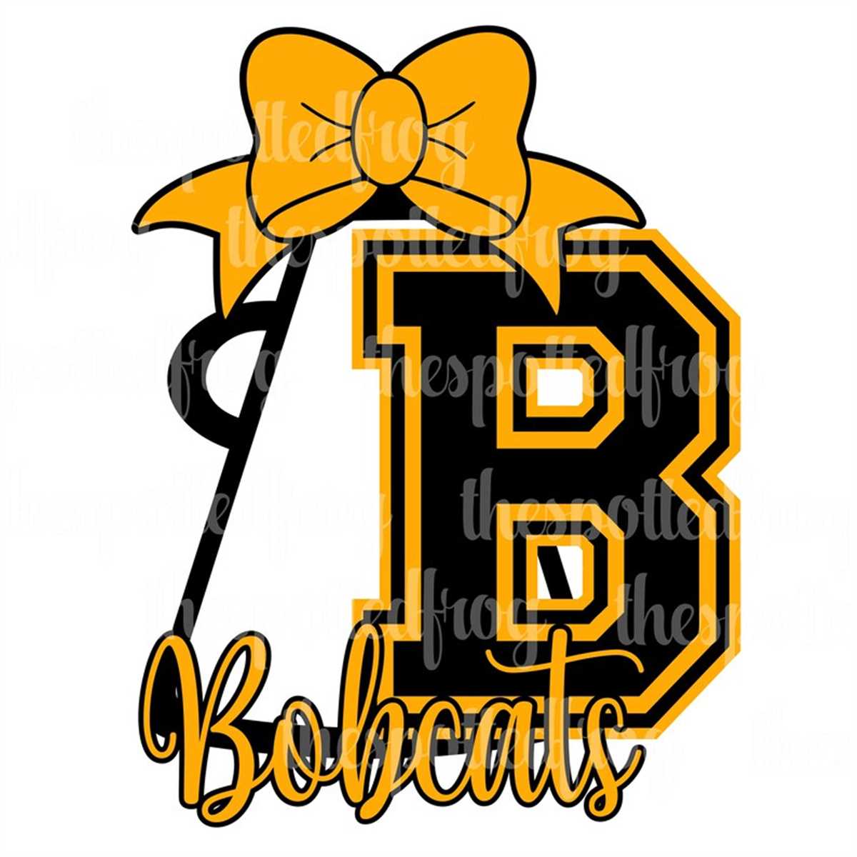 bobcat cheer svg - Inspire Uplift