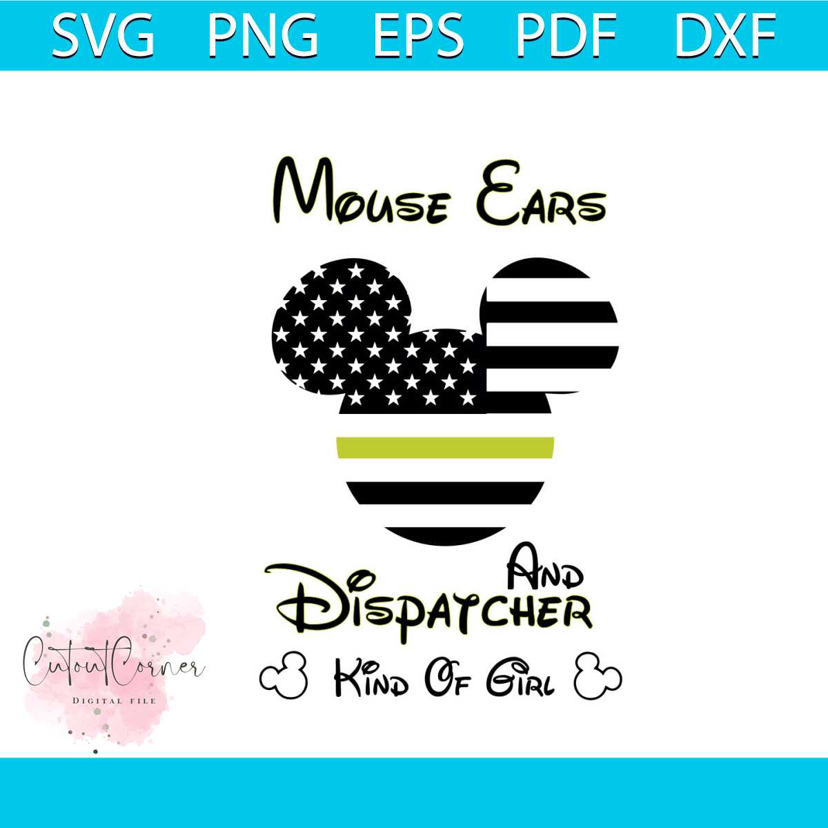 Mickey Mouse Ears Svg, Trending Svg, Disney Svg, Mickey Mous | Inspire ...