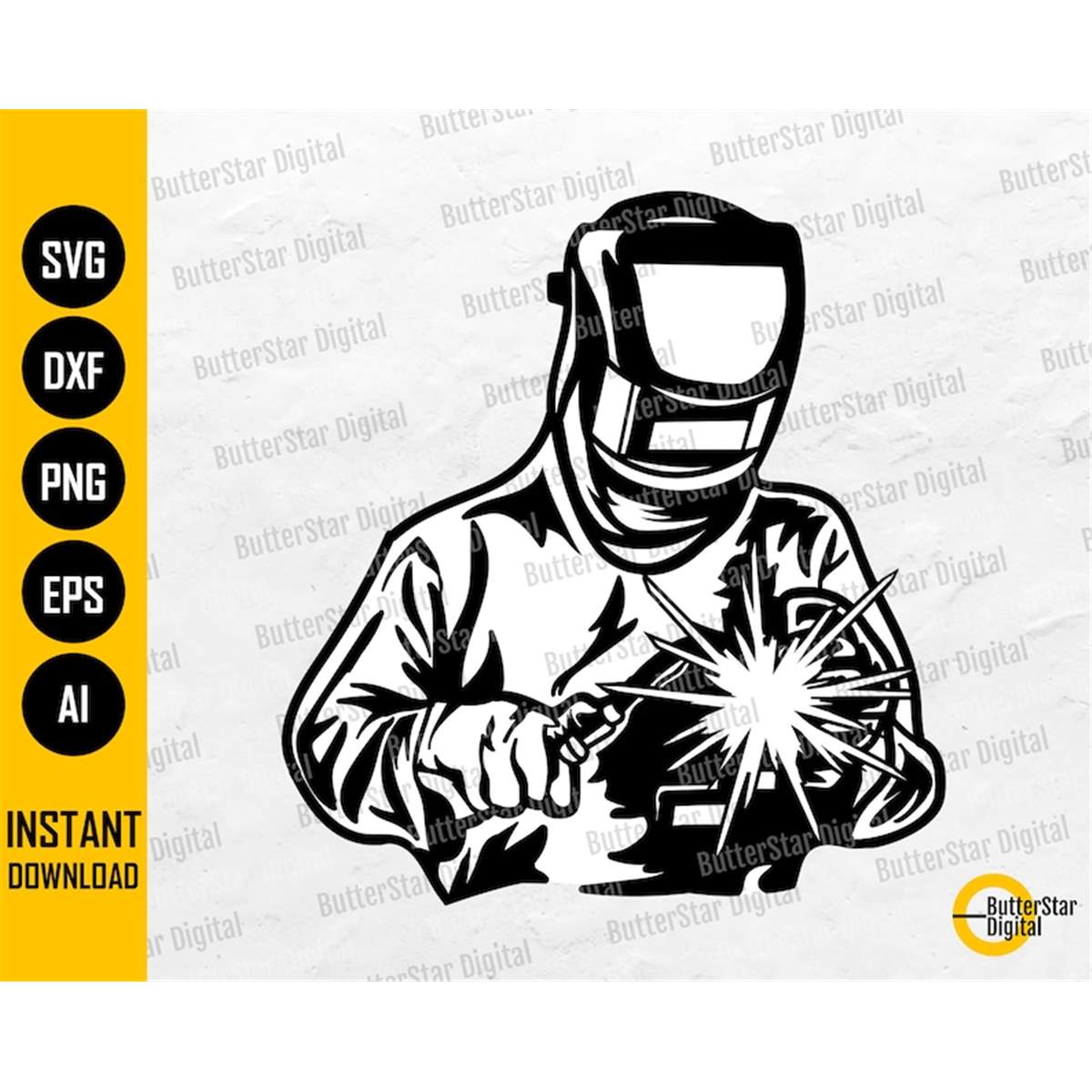 Welder SVG | Welding SVG | Mechanic SVG | Steel Metal Torch | Inspire ...