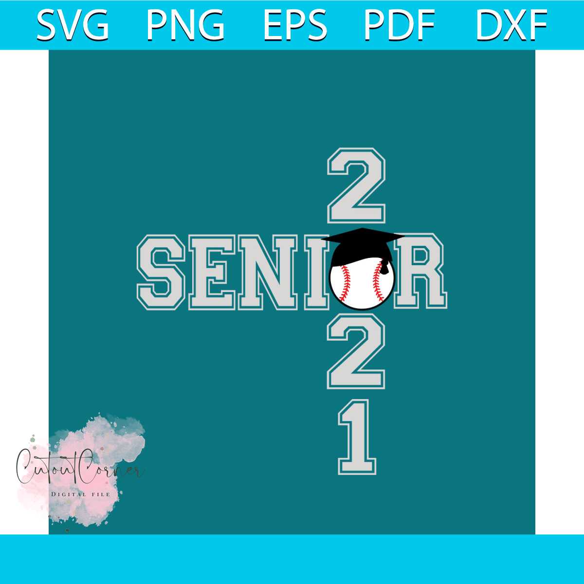Baseball Senior 2021 Svg, Trending Svg, Graduation Svg, Grad | Inspire ...