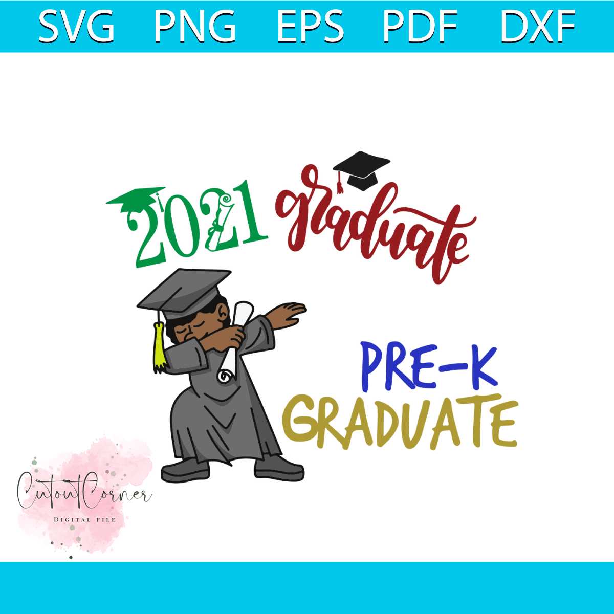 Dabbing Graduate 2021 Svg, Trending Svg, Graduation Svg, Gra | Inspire ...