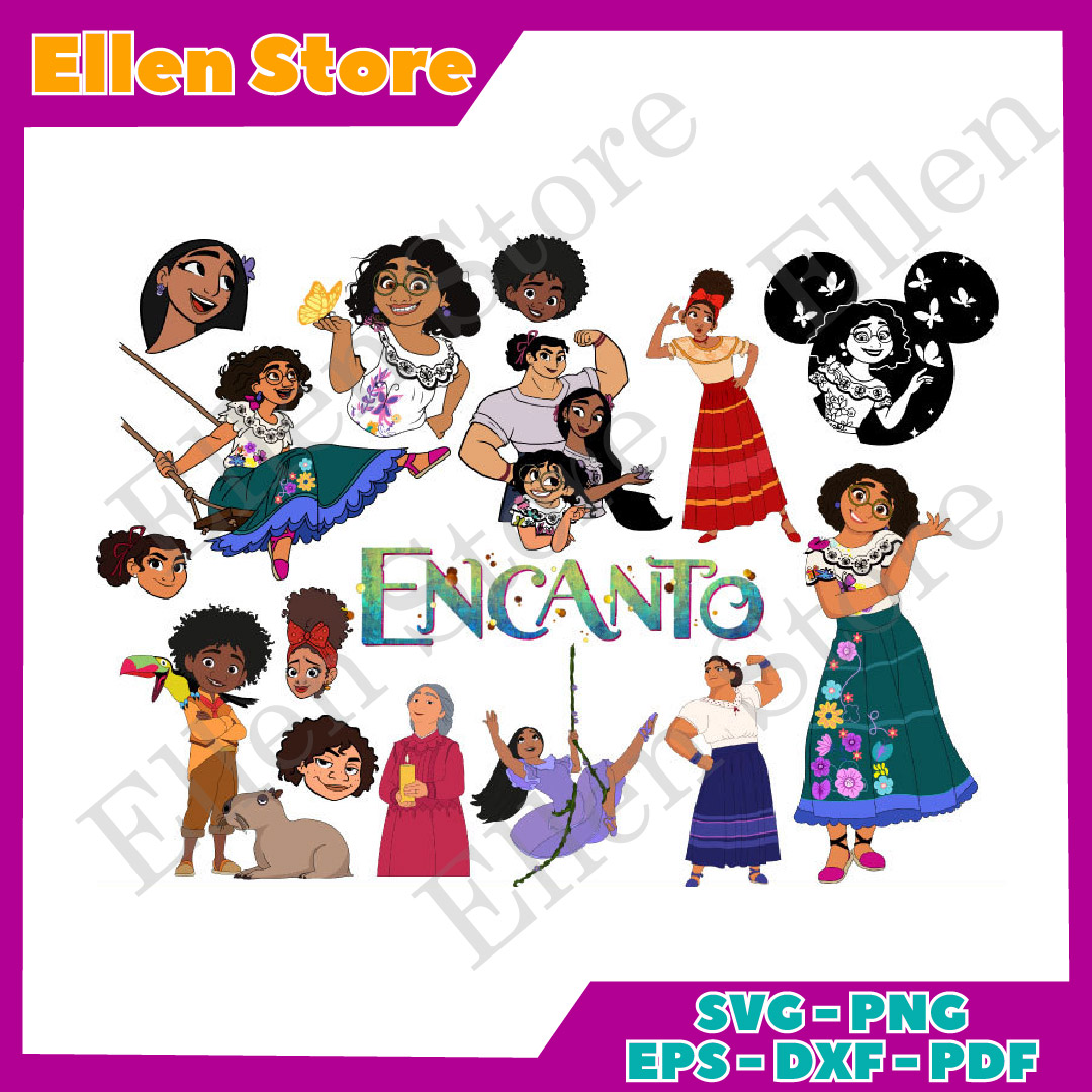Encanto Svg Bundle | Inspire Uplift
