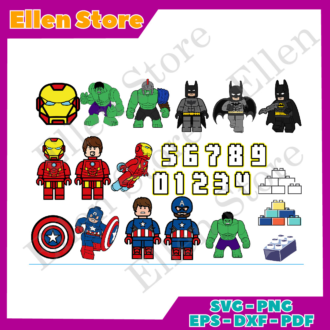 Lego Bundle svg | Inspire Uplift