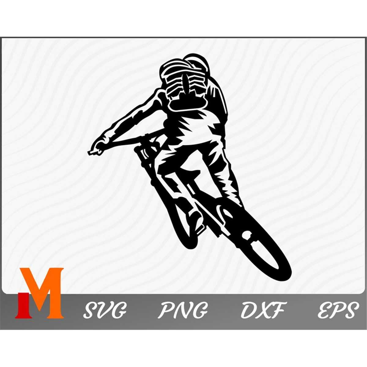 Cool MTB Silhouette 4, Mtb svg, Mtb Rider svg, Riding svg, | Inspire Uplift
