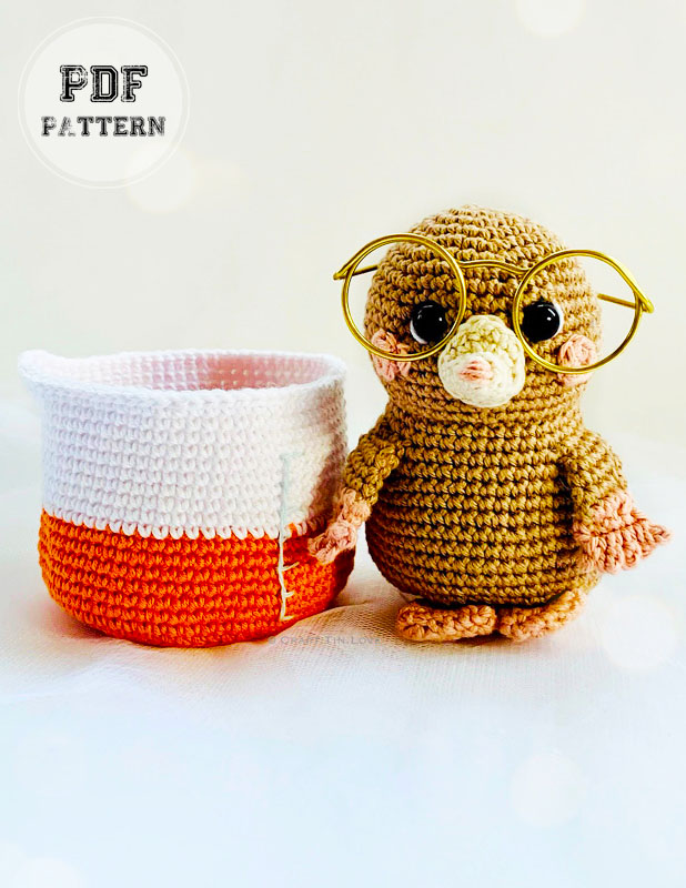 Little Crochet Mole PDF Pattern - Inspire Uplift
