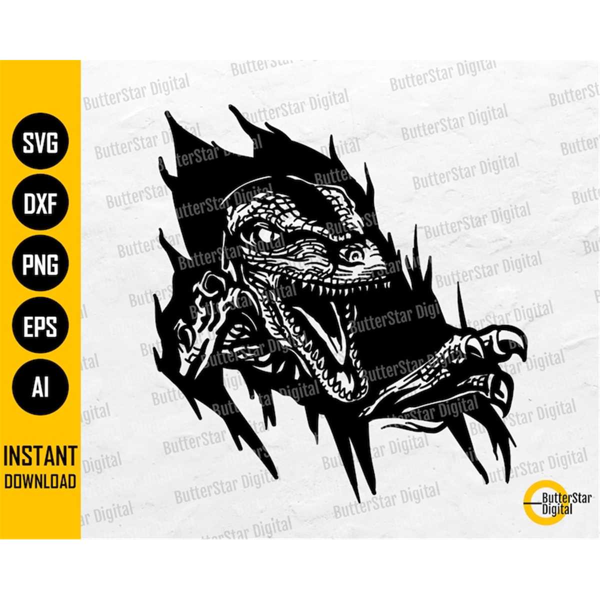 Raptor Claw Scratch SVG | Velociraptor SVG | Dinosaur Shirt | Inspire ...