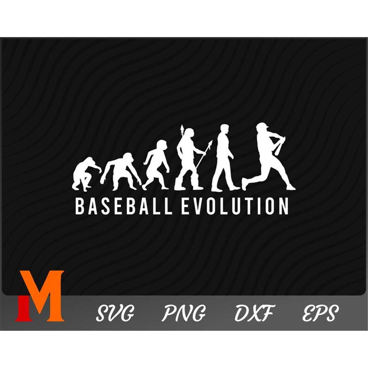 Funny Evolution Baseball SVG - Baseball Cut File, Svg, Spor - Inspire ...