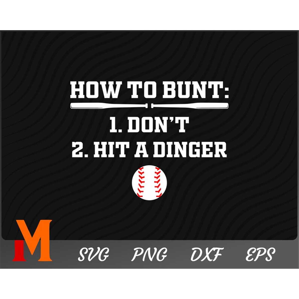 Funny How To Blunt Baseball SVG - Baseball Cut File, Svg, Sp | Inspire ...