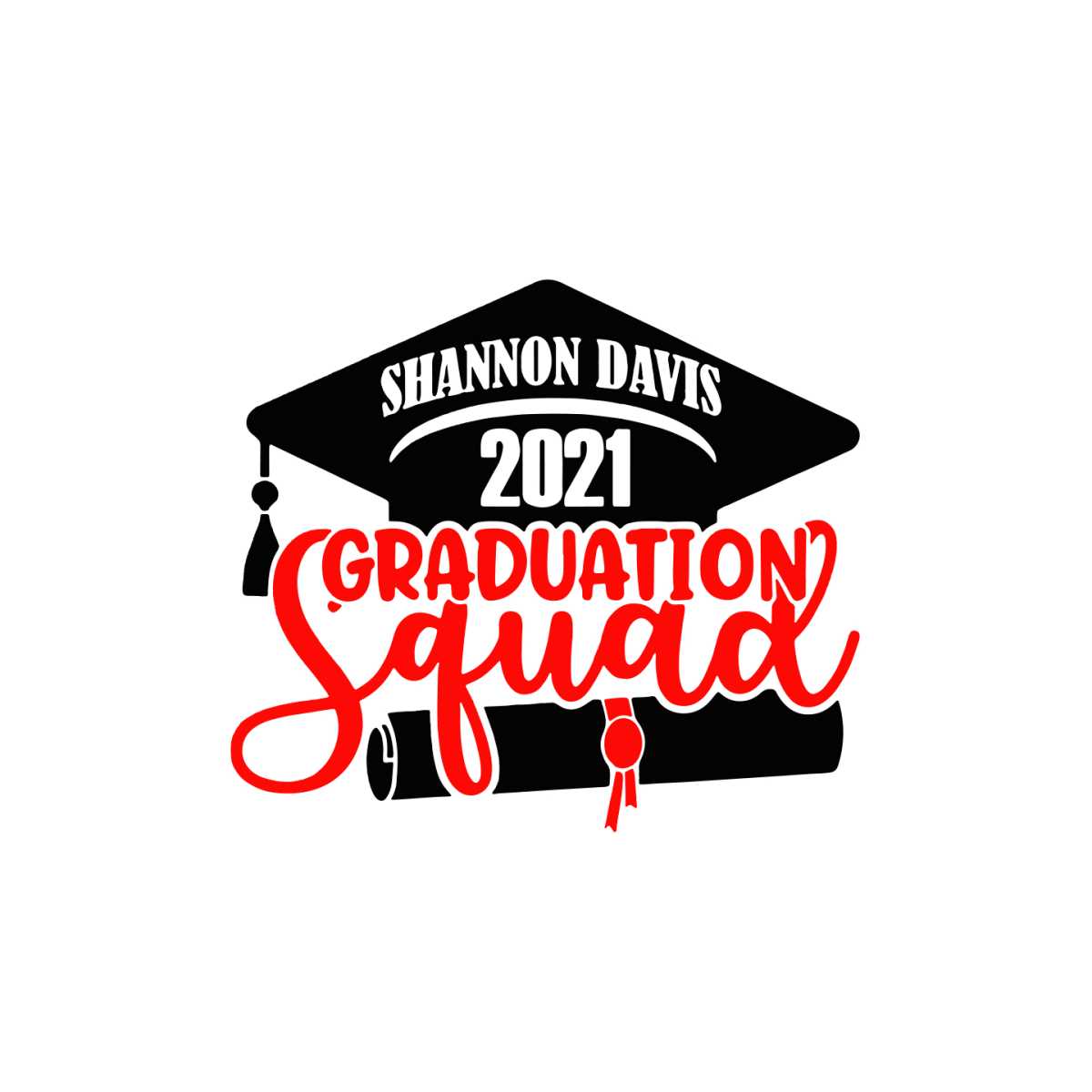 Shannon Davis 2021 Graduation Squad Svg, Trending Svg, Gradu | Inspire ...