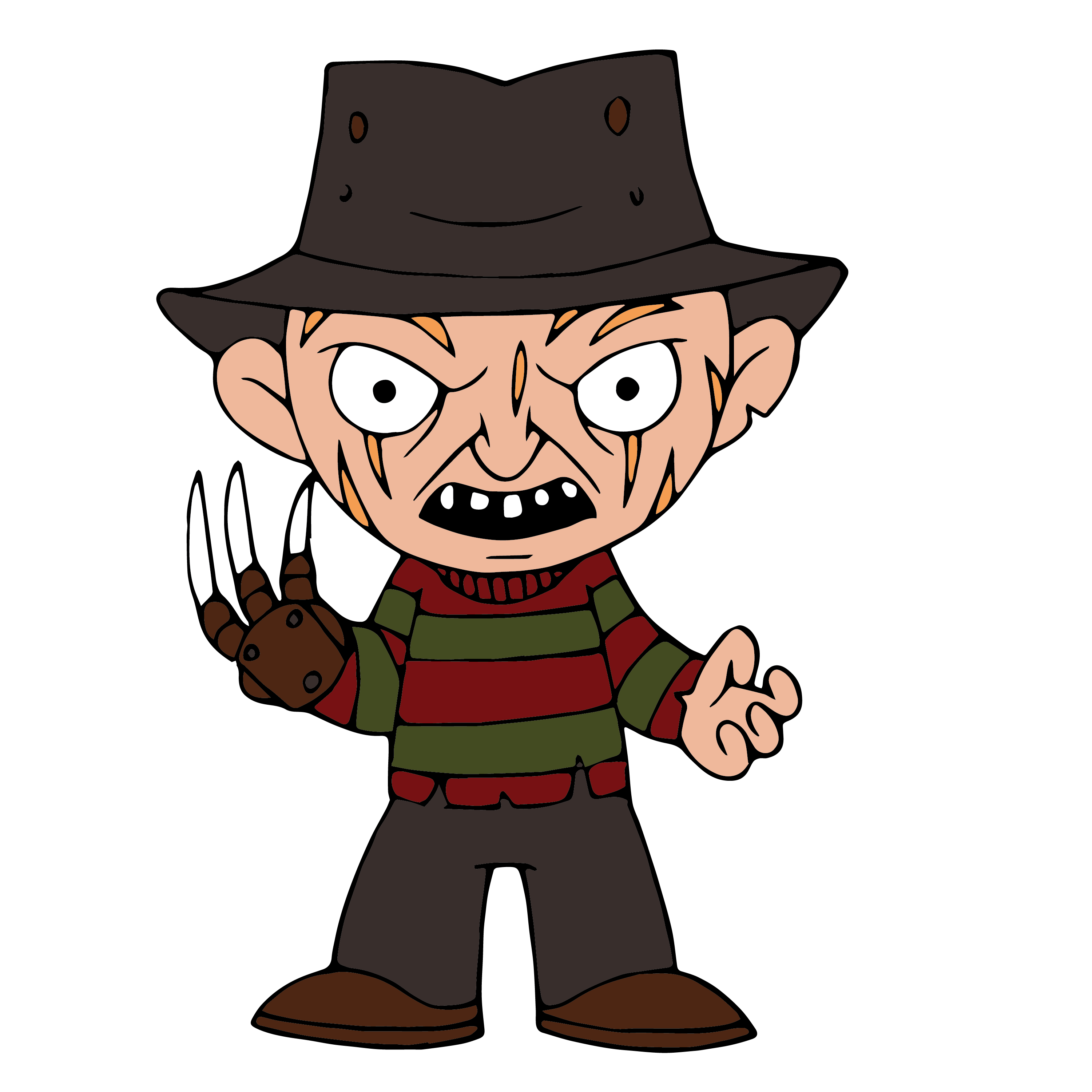 Horror Movie SVG, Chibi Horror Movie Characters SVG, Hallowe | Inspire ...