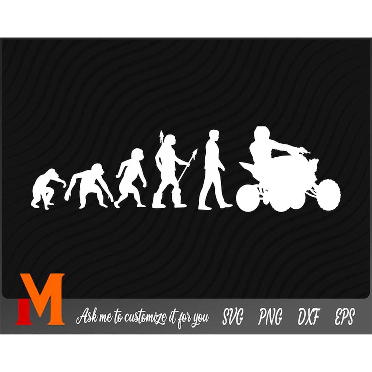 ATV Evolution ATV Svg, mud riding svg, quad ride svg, 4 whee - Inspire ...