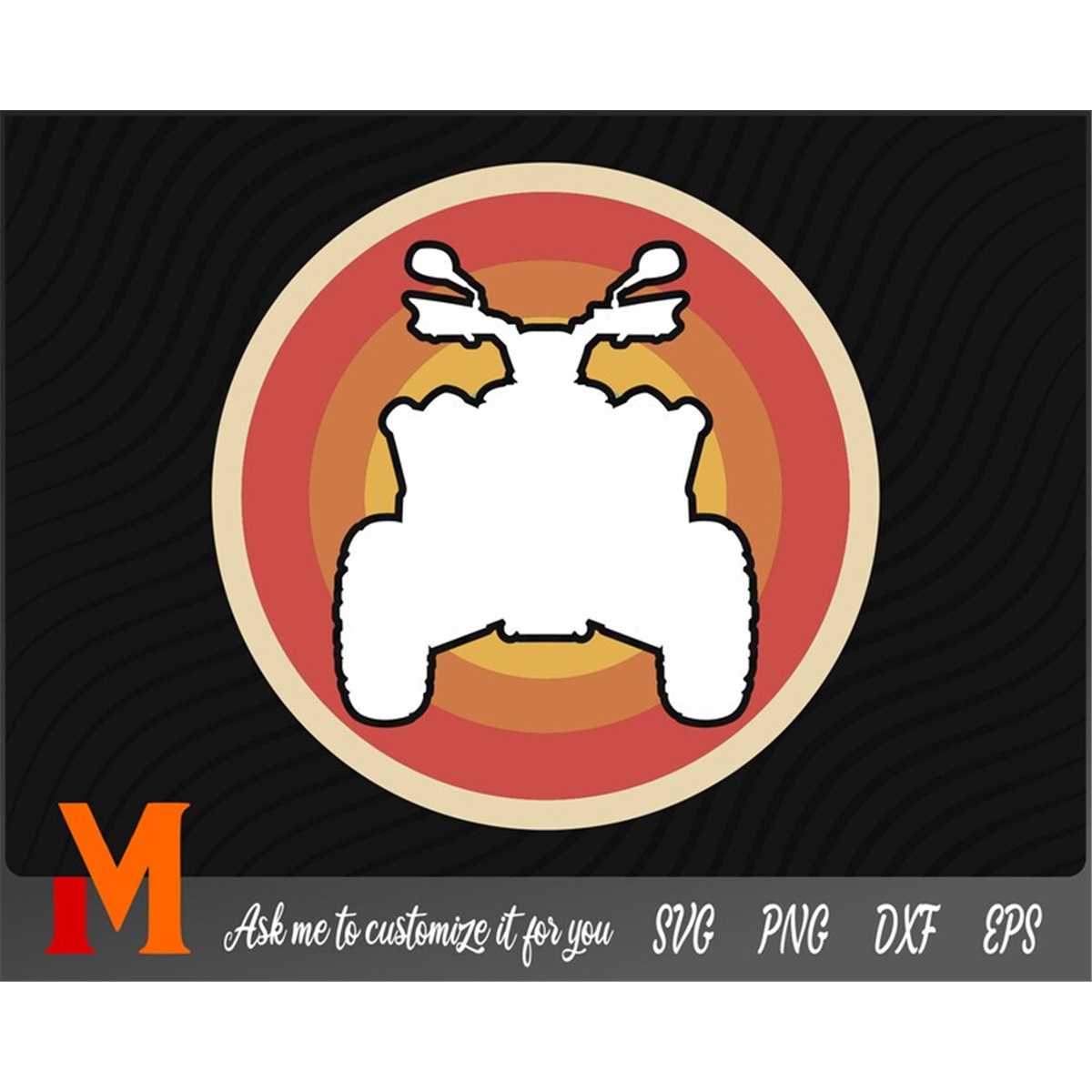 Cool Vintage ATV Svg, quad ride svg, 4 wheeler svg, off road - Inspire ...