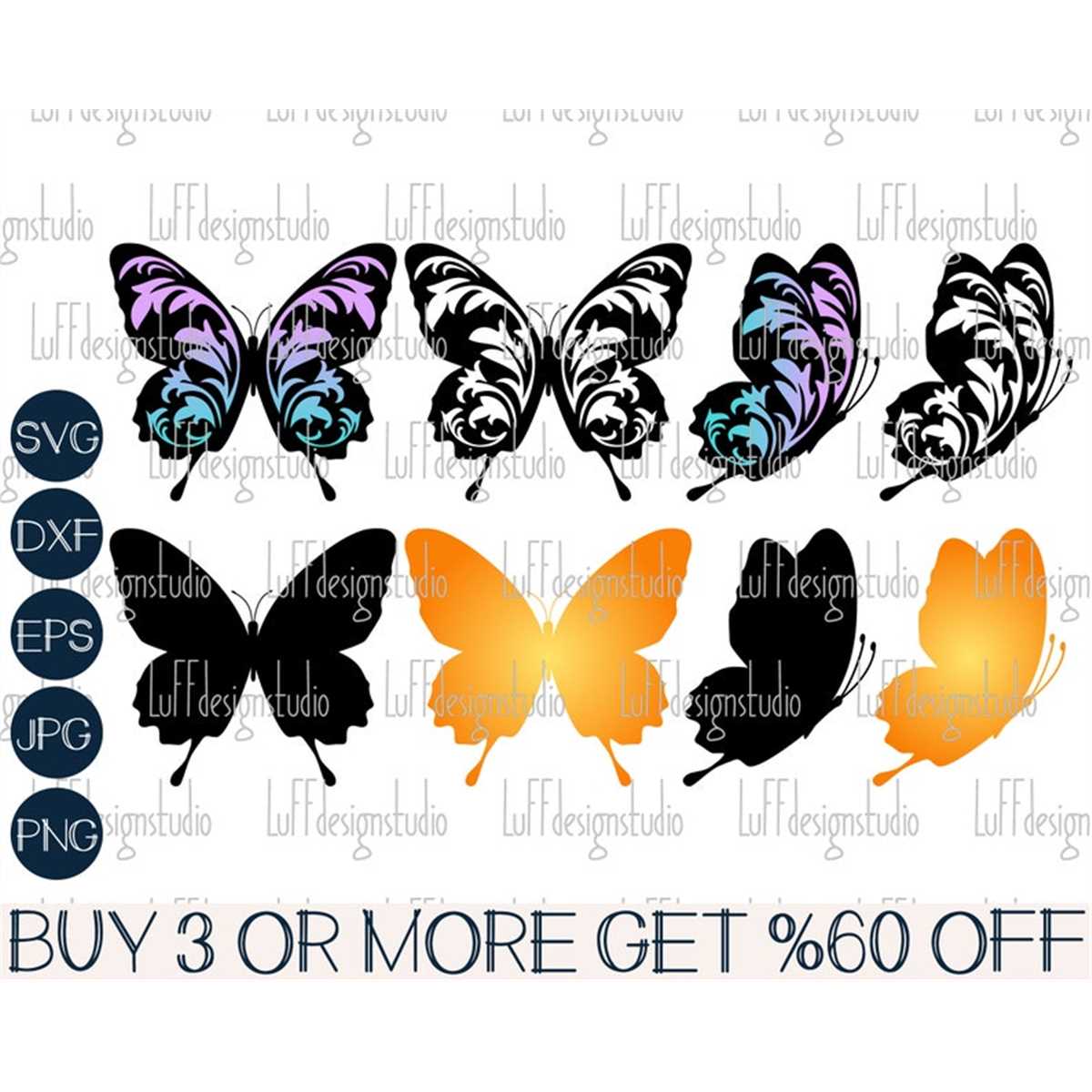 Butterfly SVG, Butterflies SVG, Butterfly PNG, Layered Butte - Inspire ...