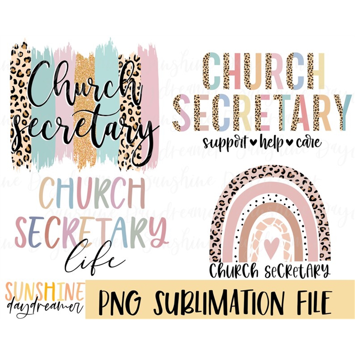 Church secretary sublimation PNG, Secretary Bundle sublimati | Inspire ...