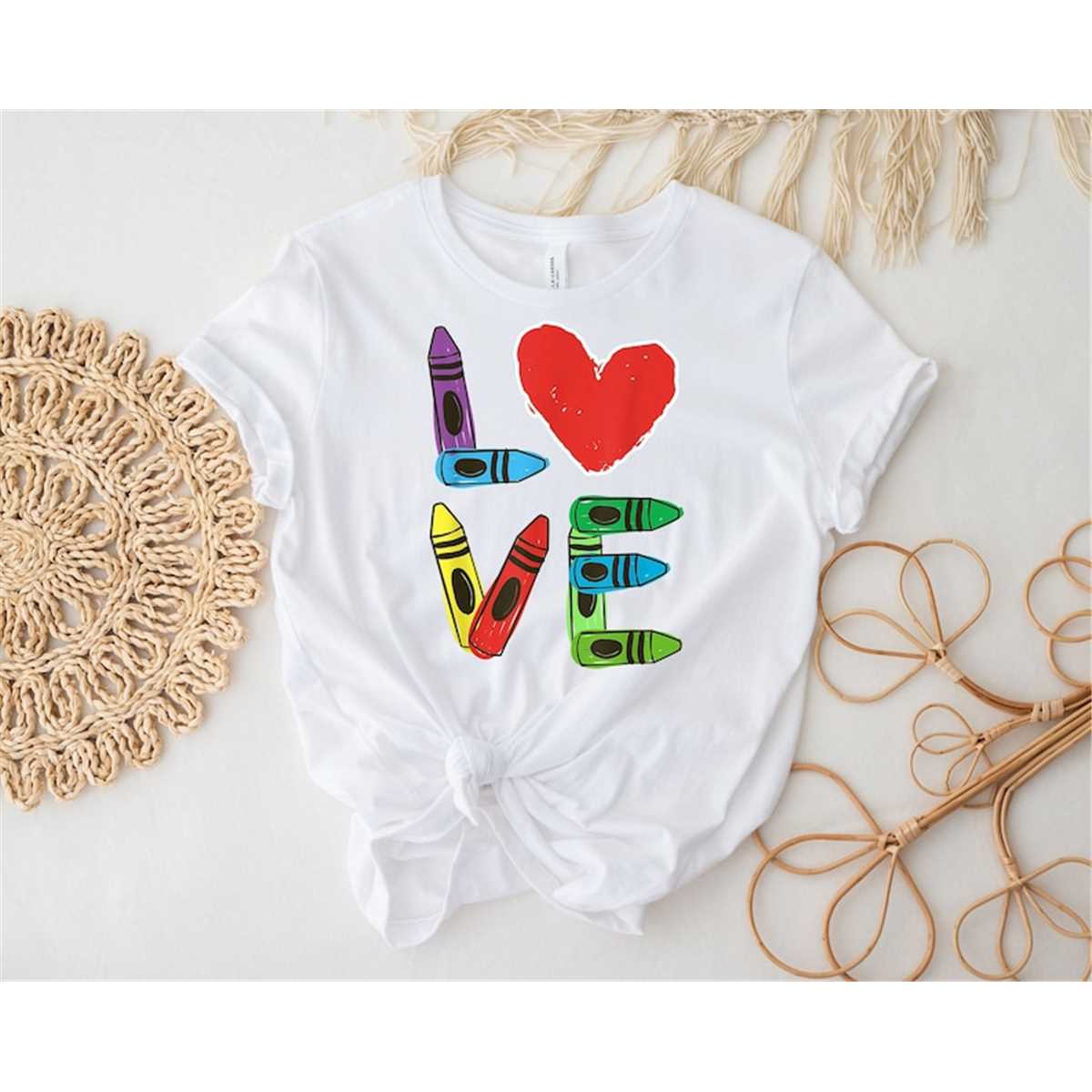 Teacher Shirt For Love Teacher Shirt For Teacher Appreciatio - Inspire ...
