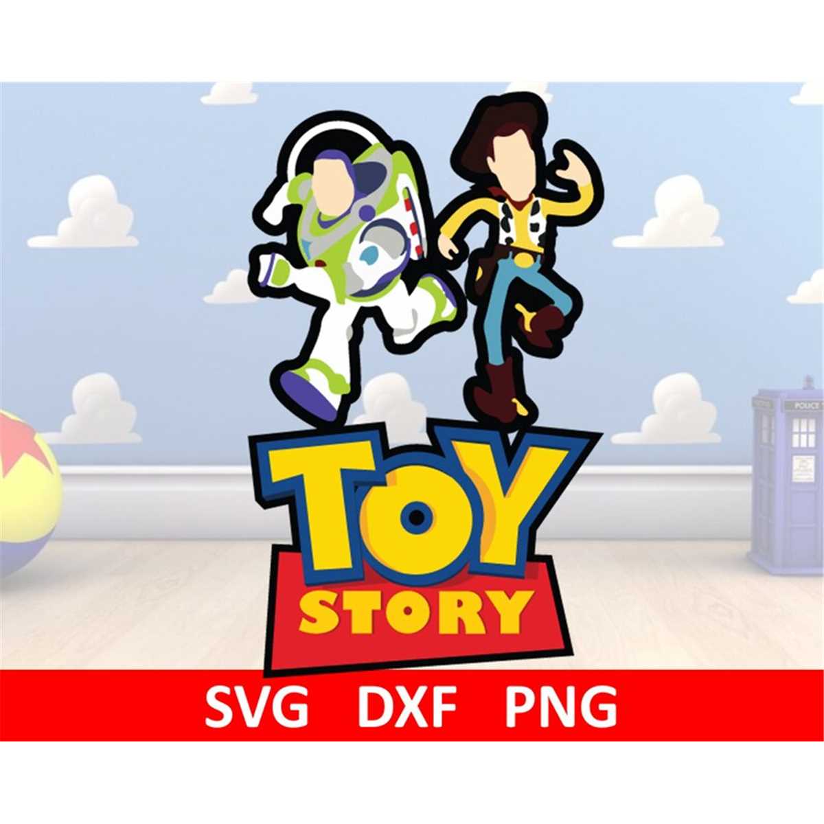 Buzz Woody Toy Story Minnie Mickey Mouse .svg .dxf .png Digi - Inspire ...