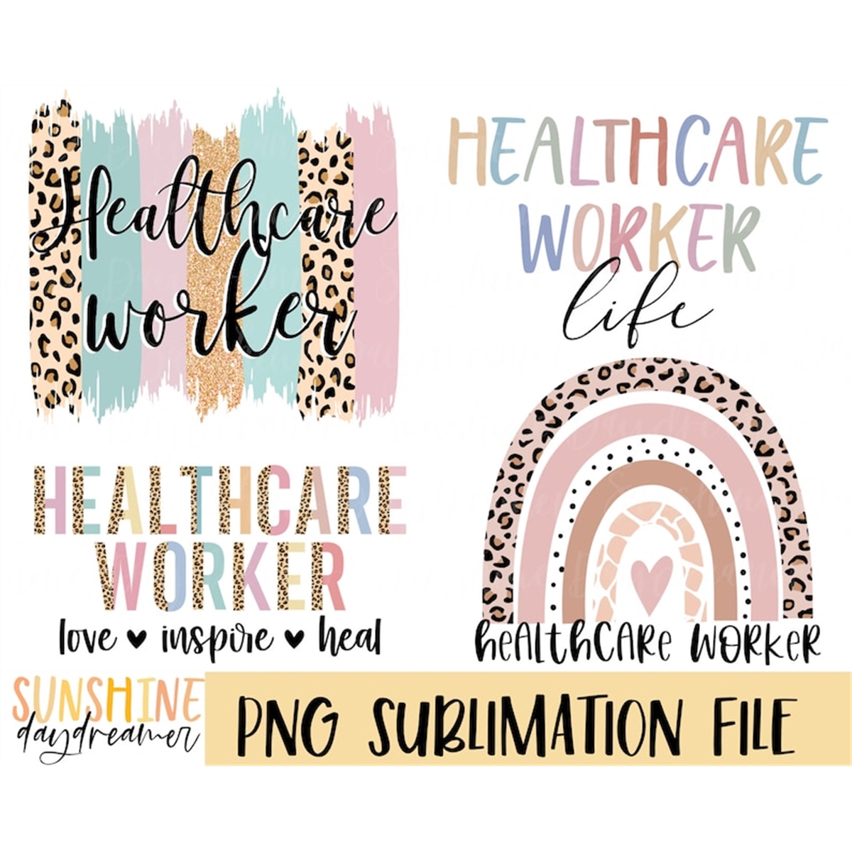 Healthcare worker sublimation PNG, Healthcare Bundle sublima | Inspire ...