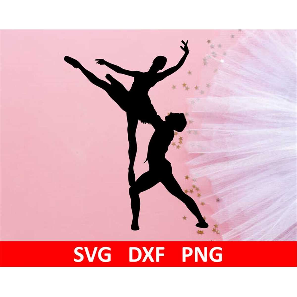 Ballet Dancer Dancing Ballerina Tutu .svg .dxf .png Digital - Inspire ...