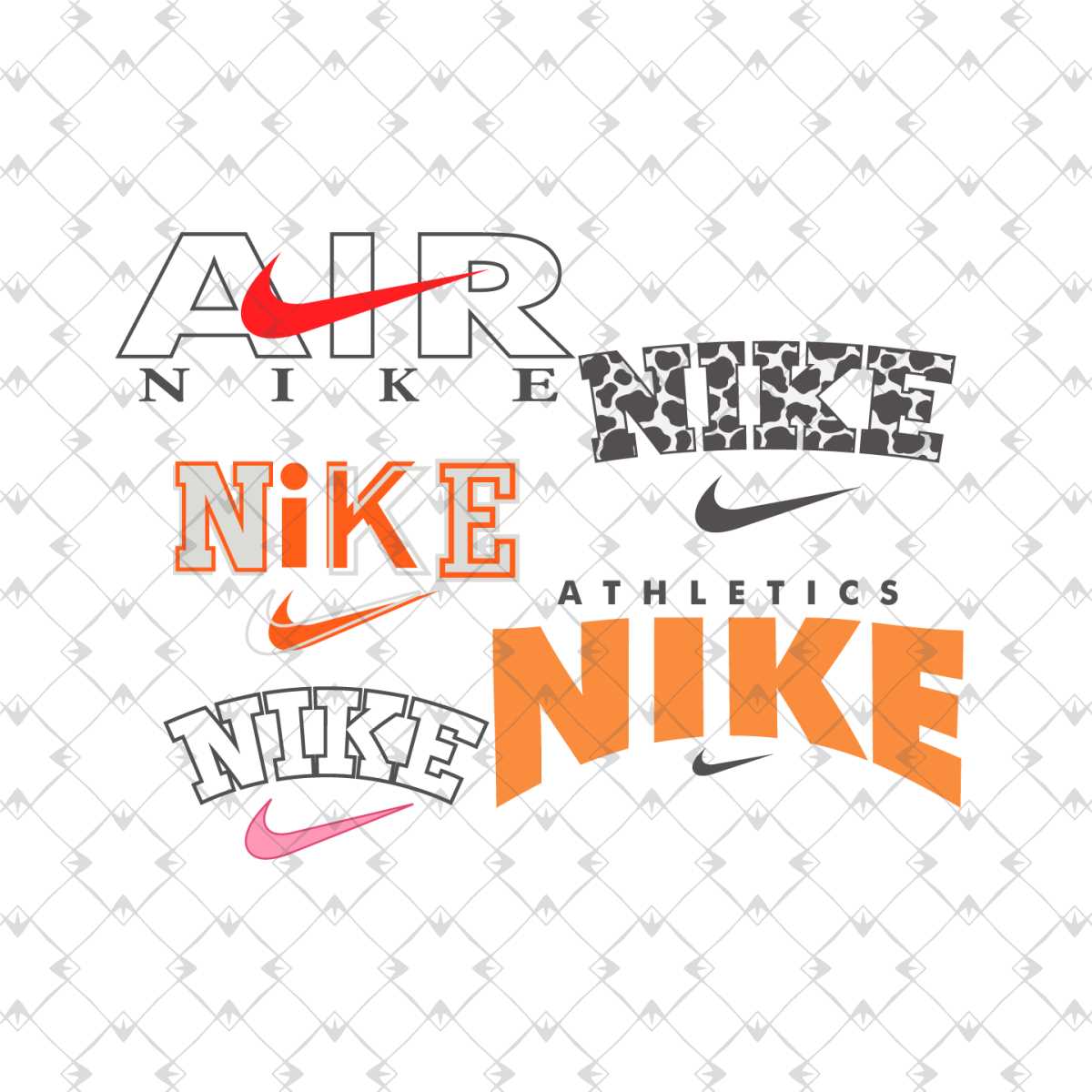 Nike Logos Svg Bundle, Trending Svg, Nike Svg, Nike Logo Svg | Inspire ...