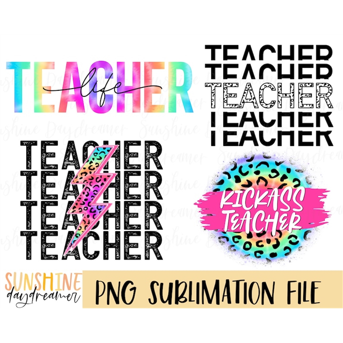 Teacher sublimation PNG, Teacher Bundle sublimation file, Te - Inspire ...