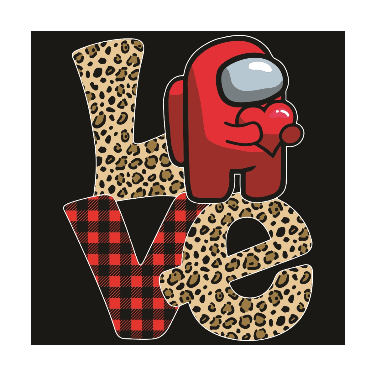 Love Among Us Svg, Valentine Svg, Among Us Svg, Impostors Sv - Inspire ...