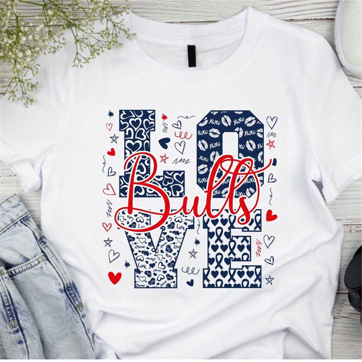 Bulls SVG,Love Bulls svg,Bulls Mascot svg,Cheerleader svg,Bu | Inspire ...