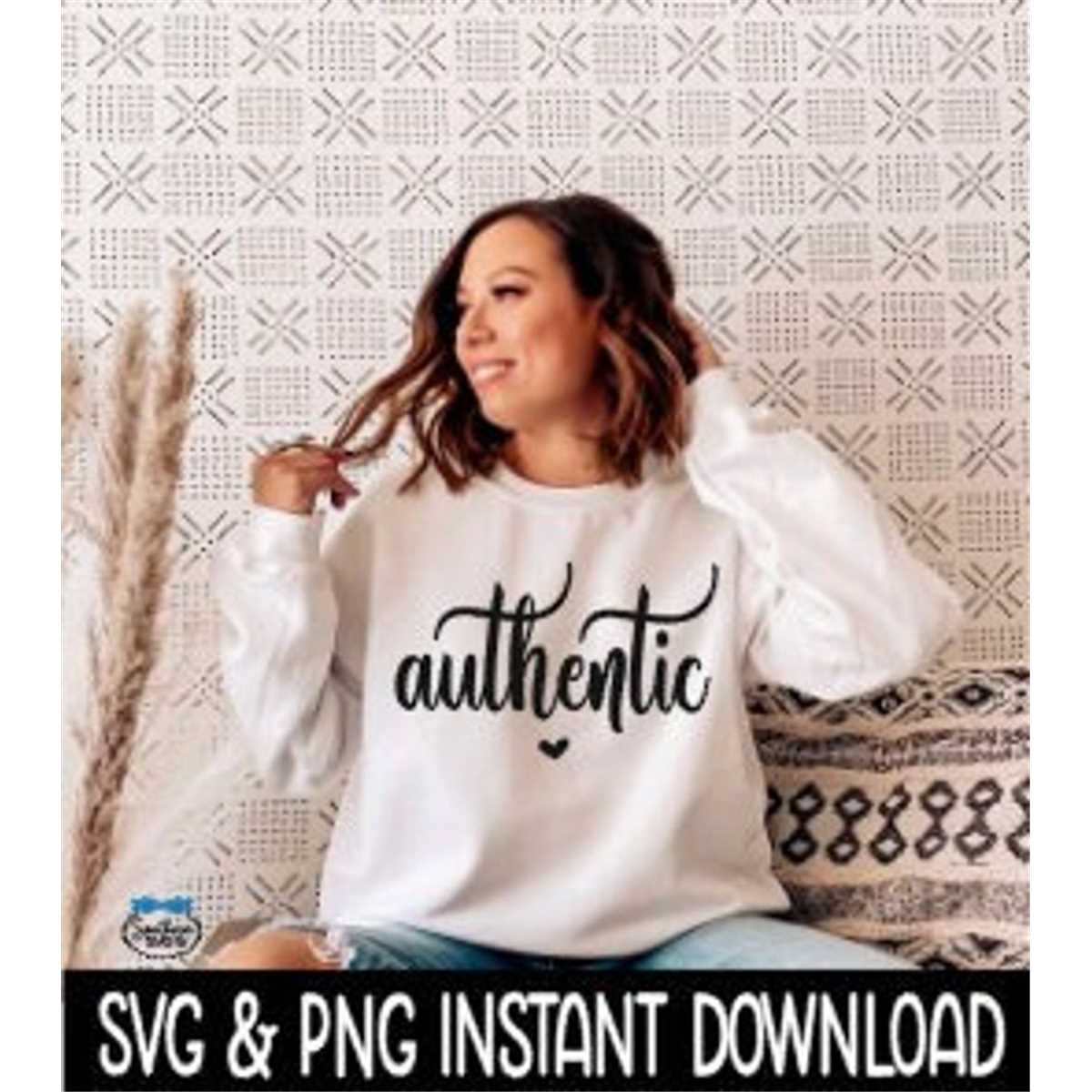 Authentic SVG, Tee SVG Files, Inspirational Quote Sweatshirt | Inspire ...
