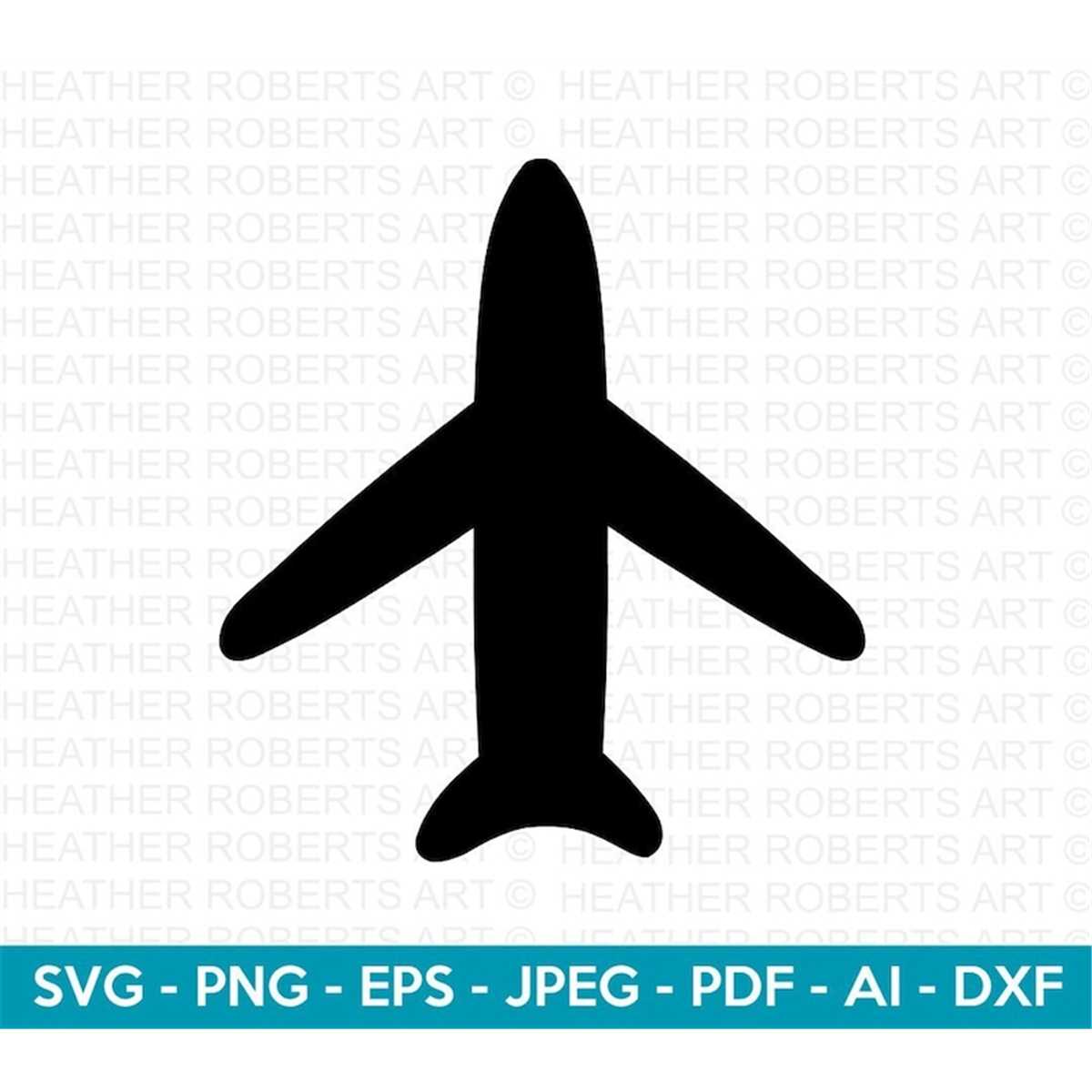 Airplane Silhouette SVG, Travel SVG, Vacation SVG, Airplane | Inspire ...