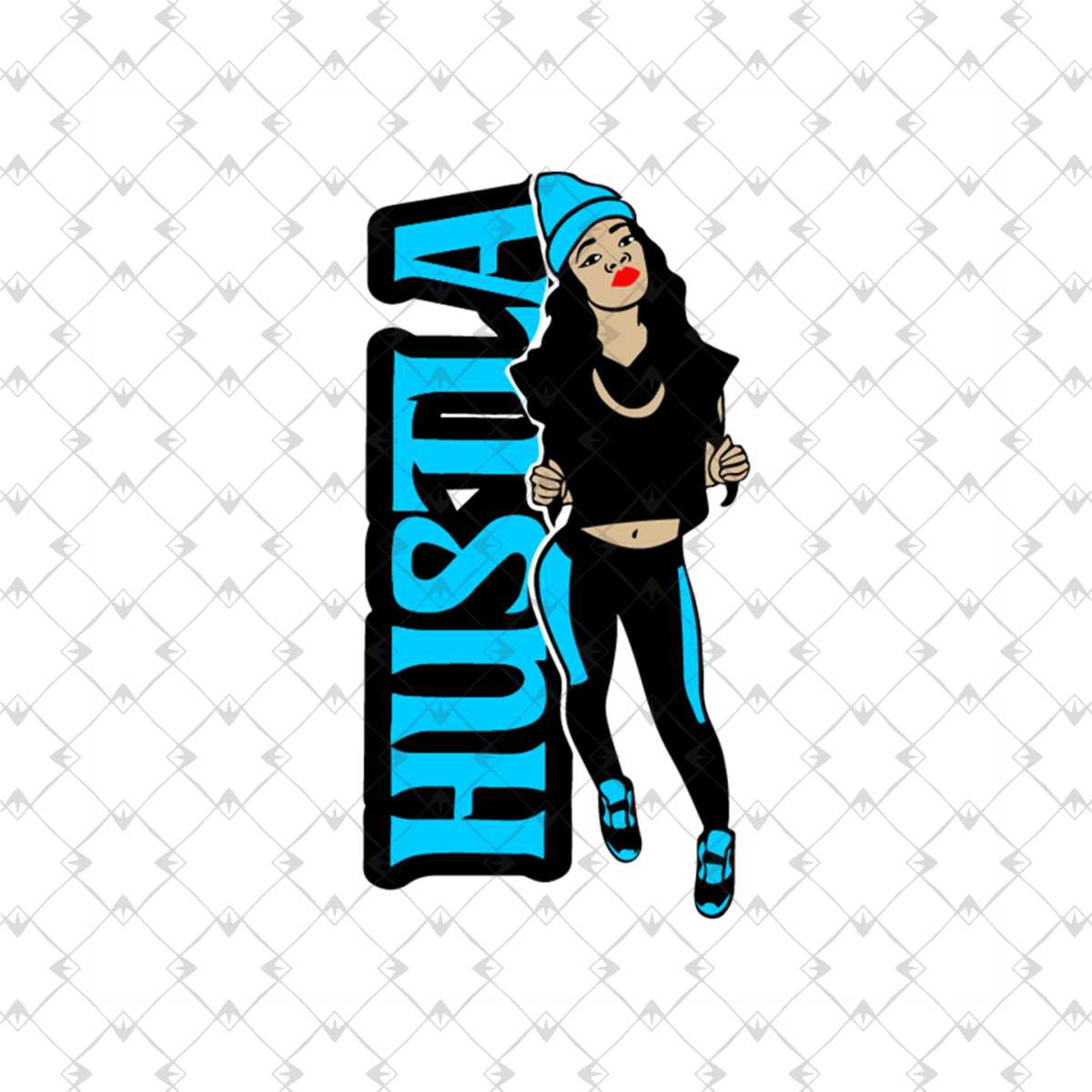 Black Girl Hustla Gift For Black Queen Svg | Inspire Uplift