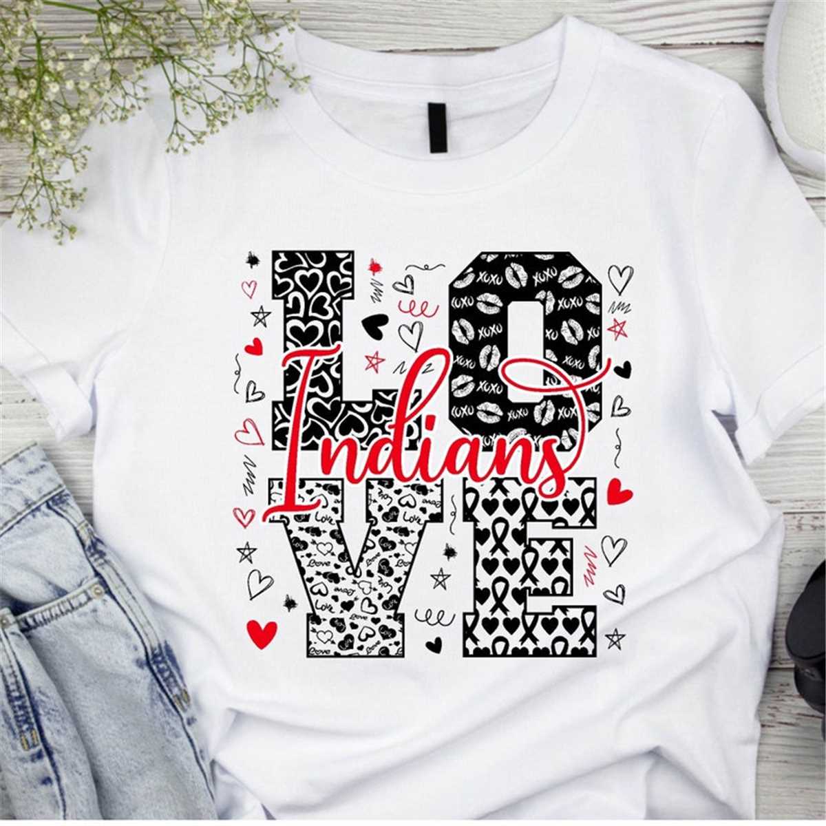 Indians SVG,Love Indians svg,Indians Mascot svg,Cheerleader - Inspire ...