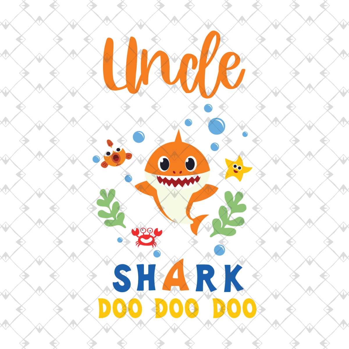Uncle Shark Doo Doo Doo Svg, Family Svg, Uncle Shark Svg, Ba | Inspire ...