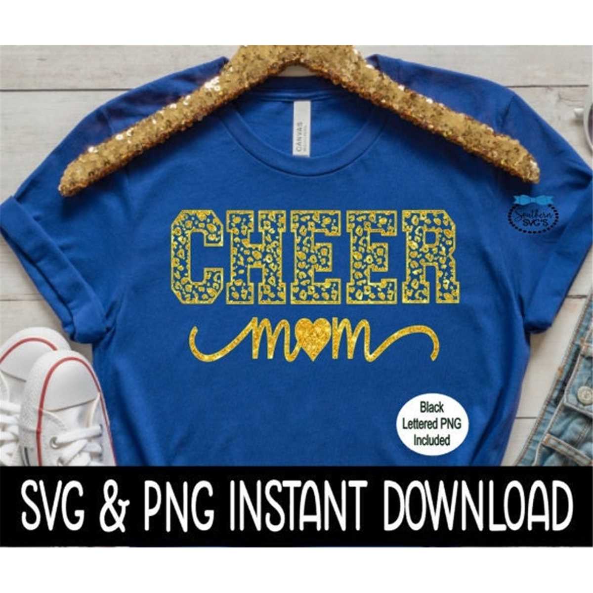 Cheer Mom Leopard SVG, Cheerleader Mom PNG, Wine Glass SvG, - Inspire ...