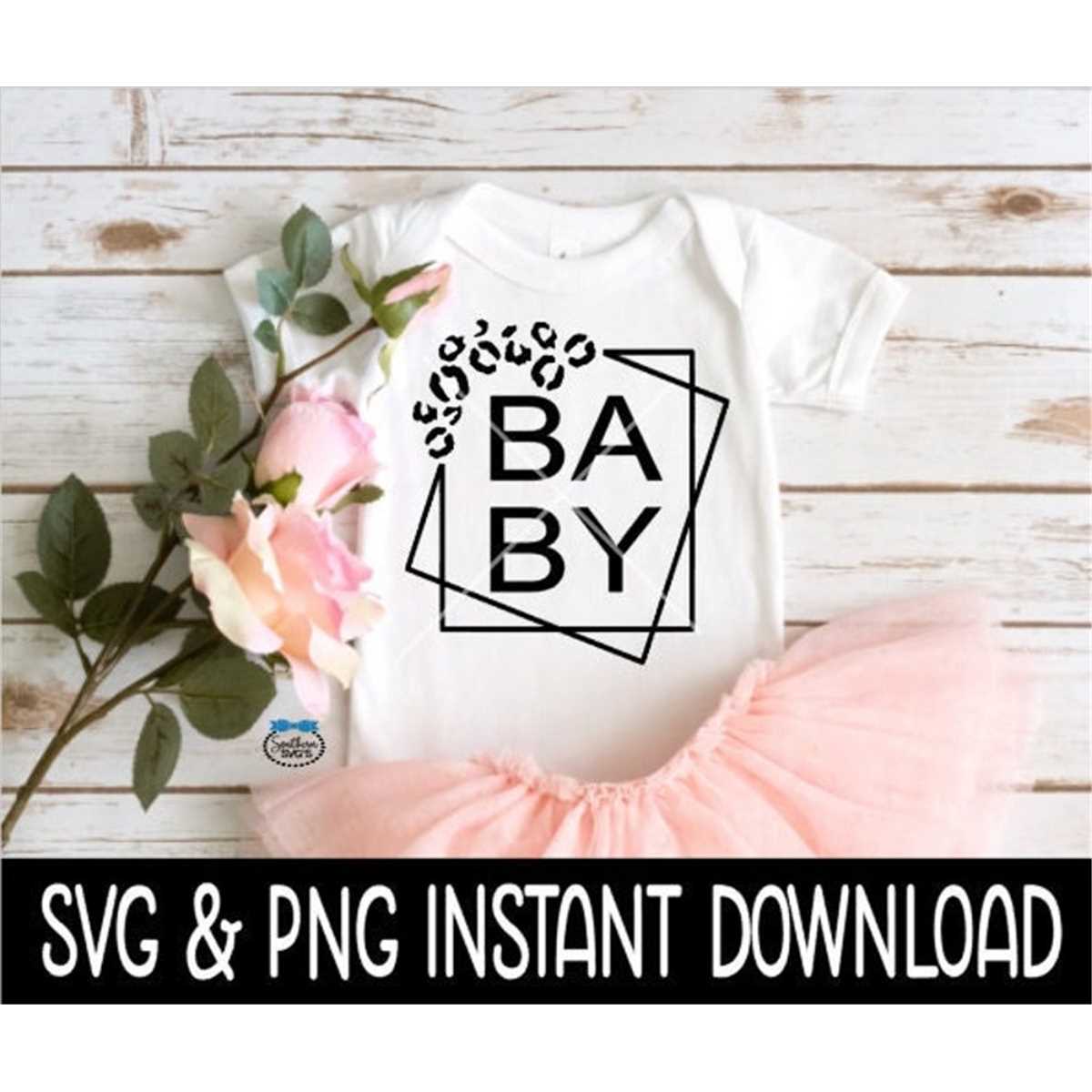 Baby Cheetah Stacked Square Frame SVG File, Stacked Layered | Inspire ...