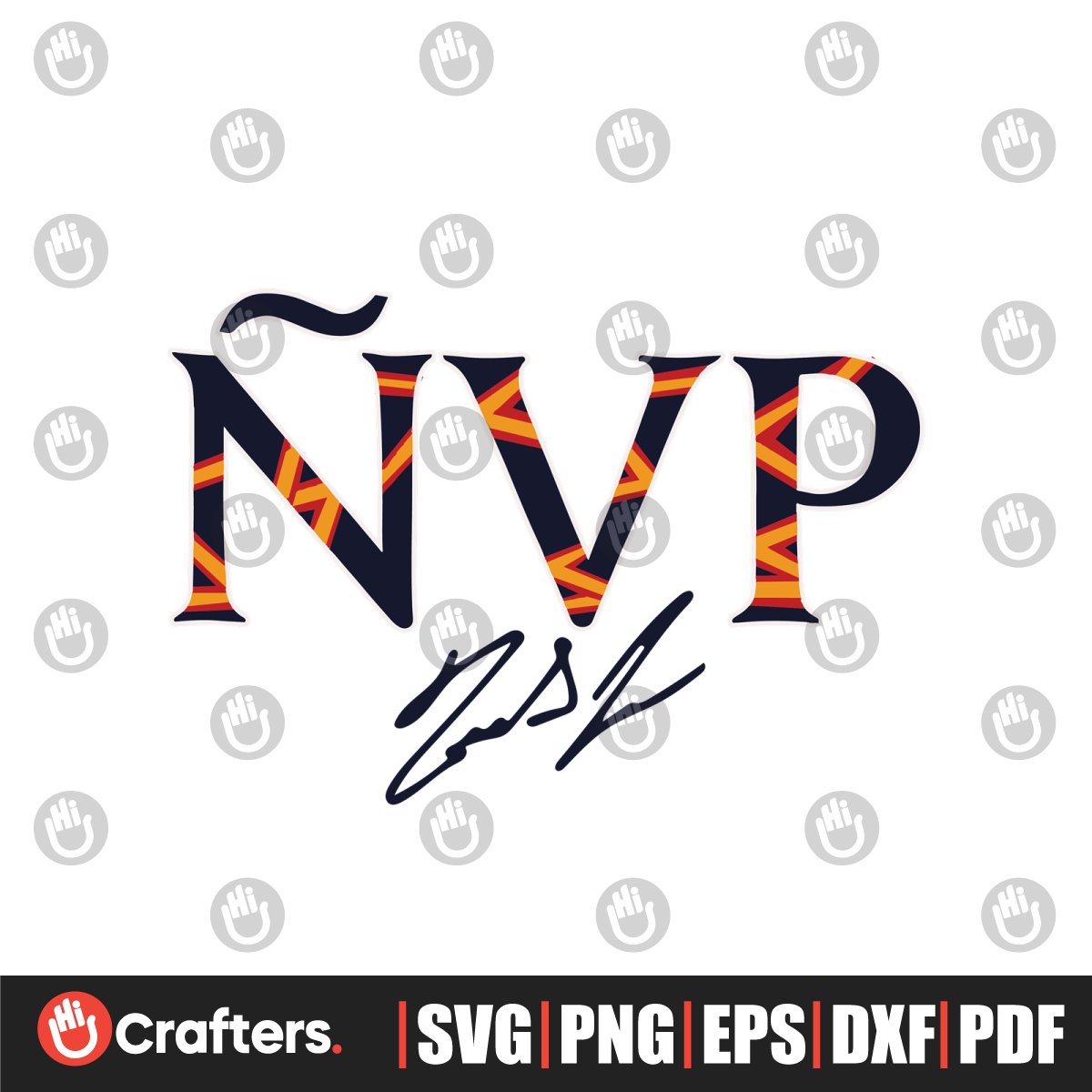 Ronald Acuna Jr Svg NVP MLB Player SVG Graphic Design File - Inspire Uplift