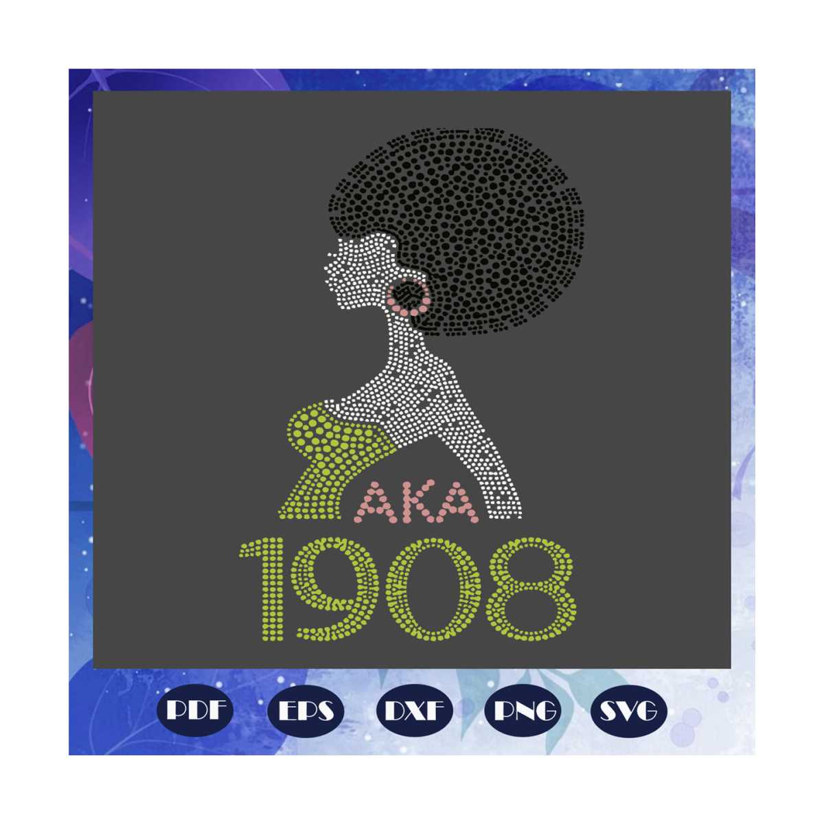 AKA 1908, 1908 svg, aka sorority gift, aka sorority svg, Aka | Inspire ...