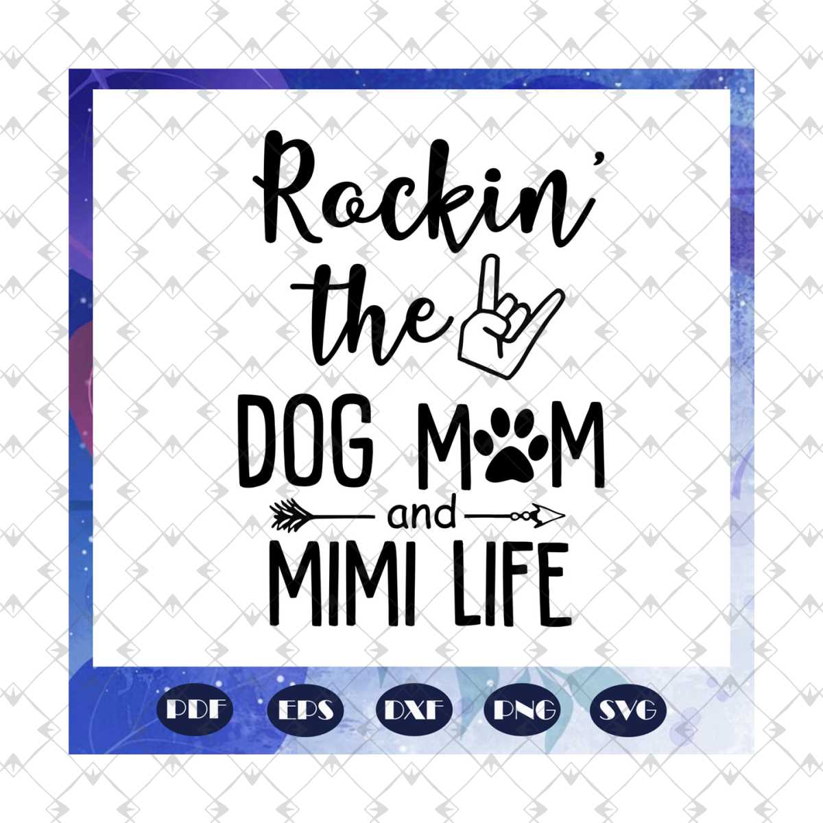 Rockin the mimi life, mimi svg, mimi life, mimi birthday, be | Inspire ...
