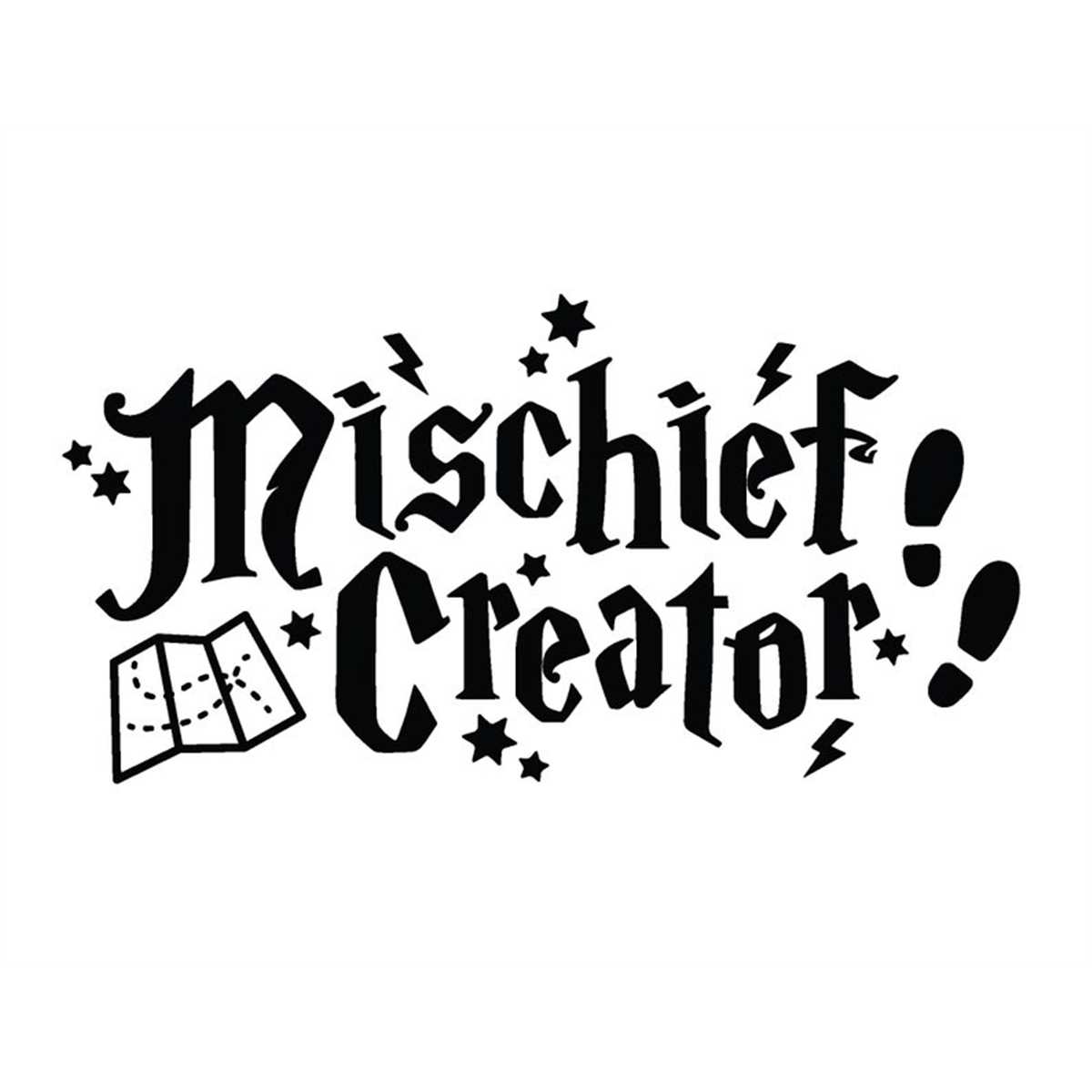 Wizard School Mischief Creator SVG | Mischief Manager SVG | Inspire Uplift