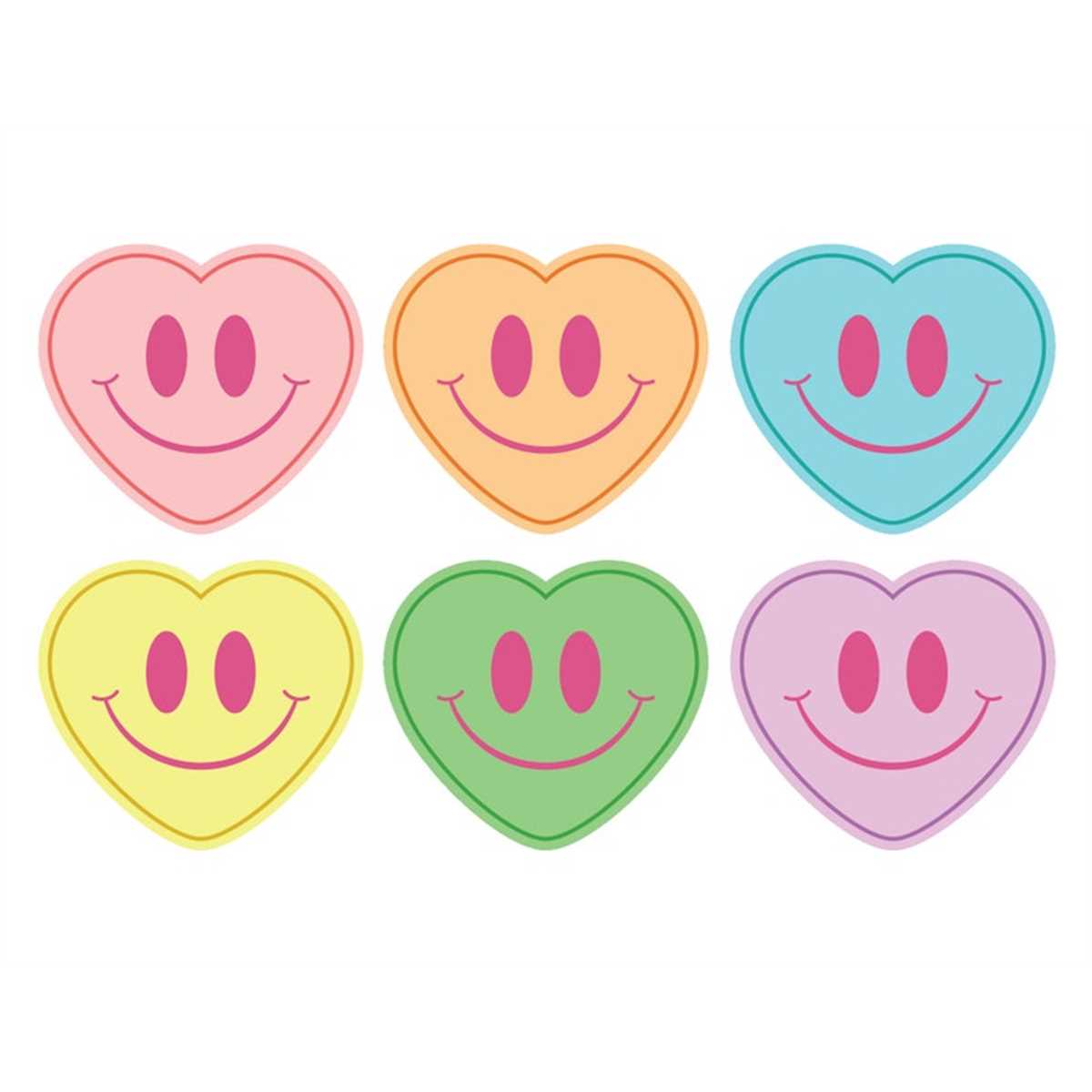 Conversation Heart Smiley Face SVG Bundle | Conversation Hea - Inspire ...
