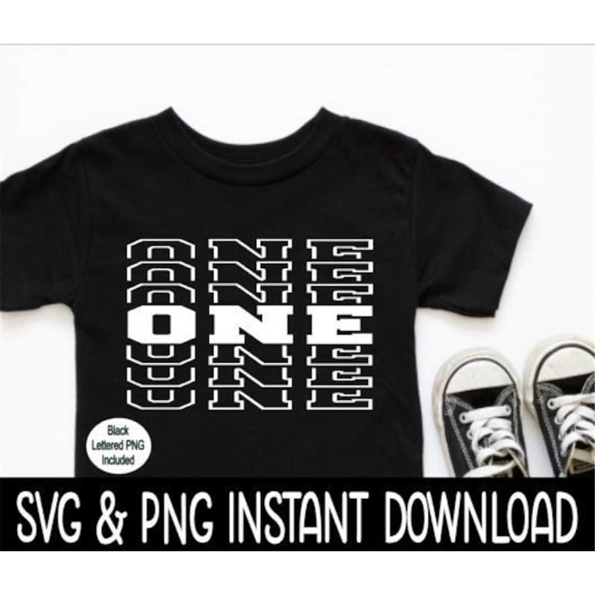 One Birthday SVG, 1st Birthday PNG Birthday SvG Files, Tee S - Inspire ...