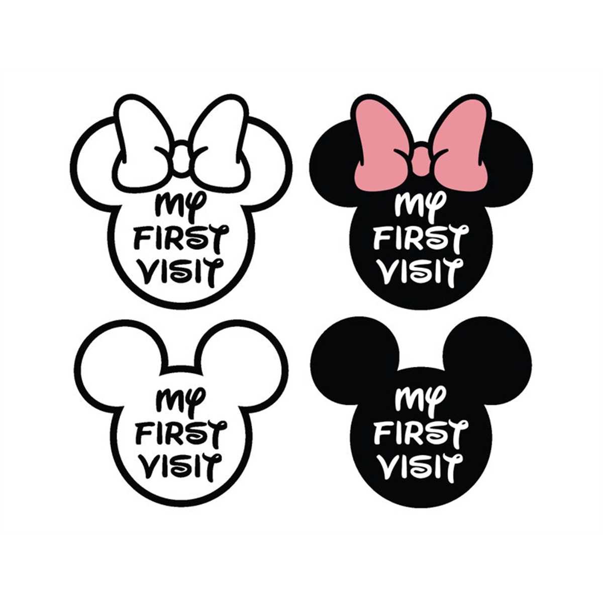 Disneyland First Visit SVG Bundle | Disneyland Shirt SVG | D | Inspire ...