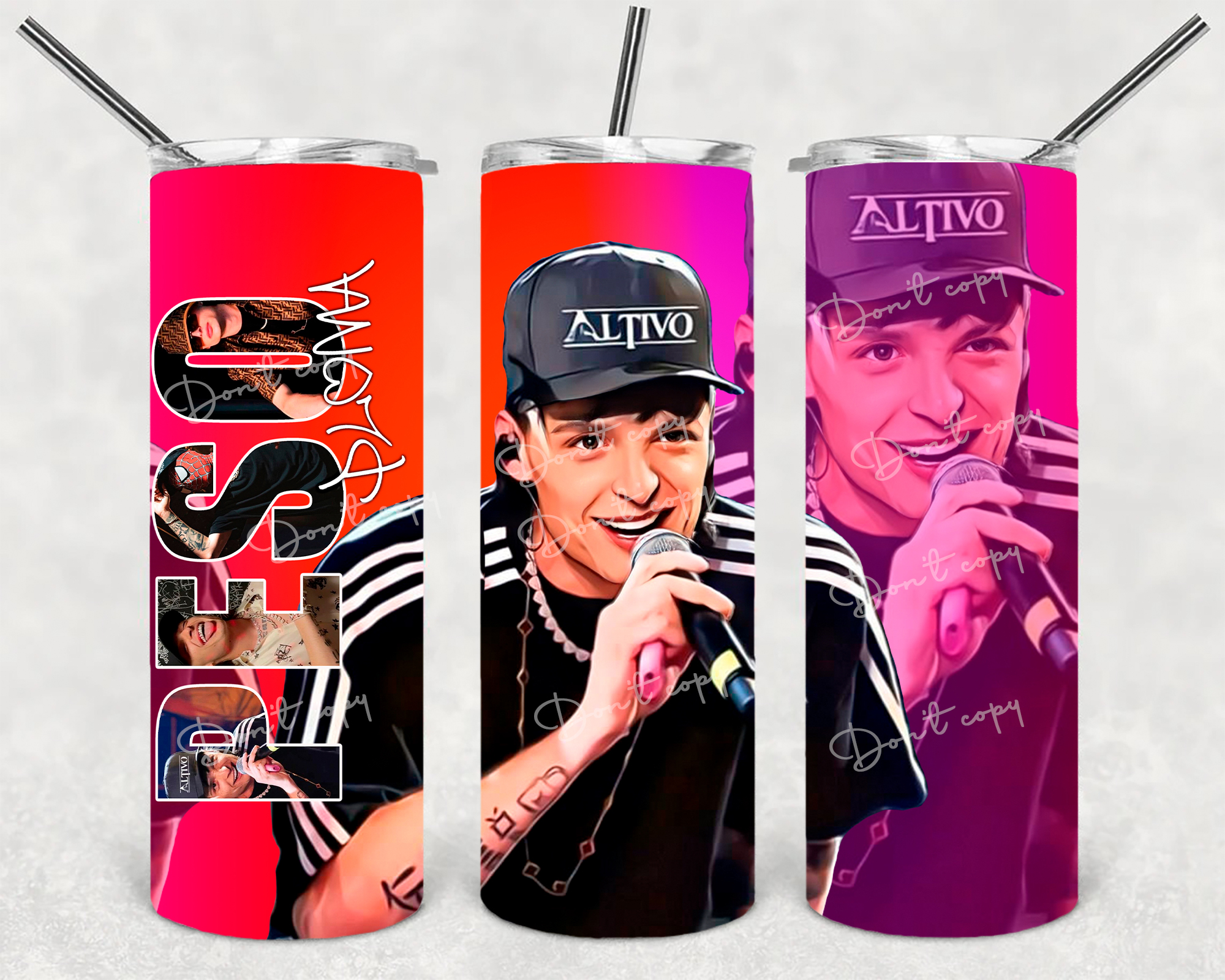 Peso Pluma Seamless sublimation designs PNG l skinny tumbler - Inspire ...